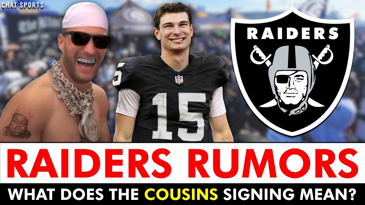 Raiders Rumors After Kirk Cousins SIGNING | What Does This Mean For Fernando Mendoza?