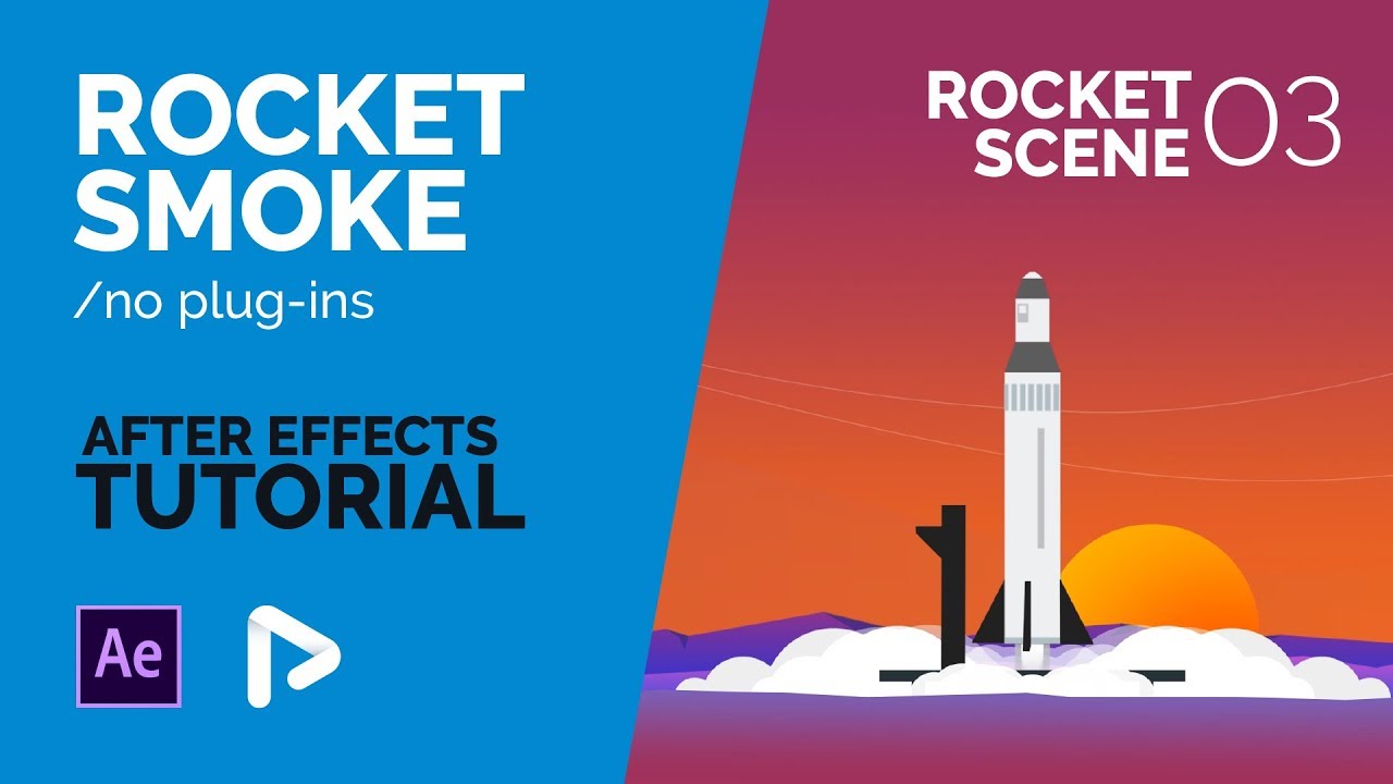 After Effects Tutorial: Rocket Smoke