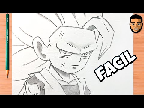 🟡🐉 How to DRAW GOKU SSJ3 ✏️ Dragon Ball Daima | Step by Step in Pencil