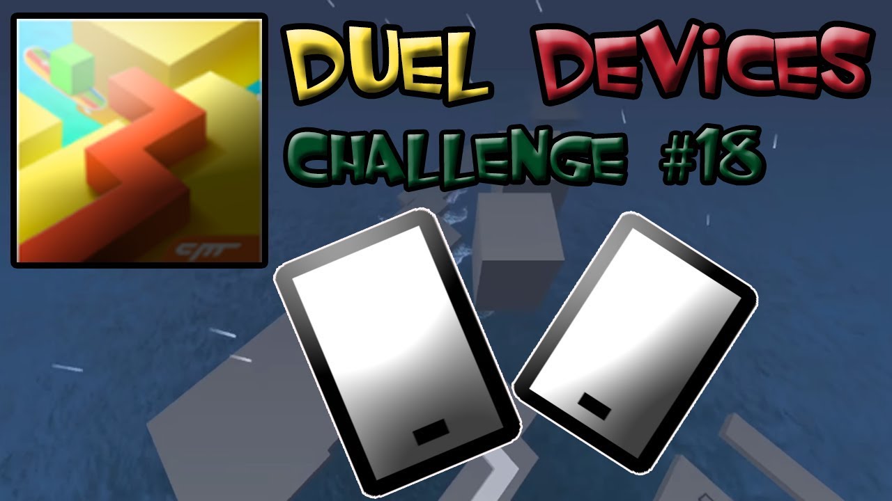 Dancing Line Challenge #18 | Duel Devices