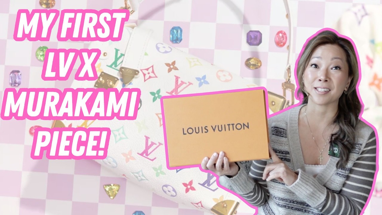 LV x Takashi Murakami Unique Unboxing 