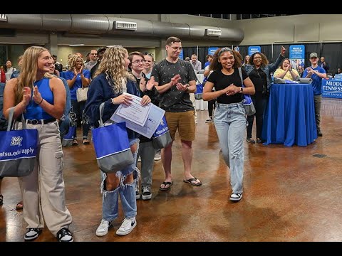 MTSU’s True Blue Tour hits record attendance, scholarships at 3 Midstate stops