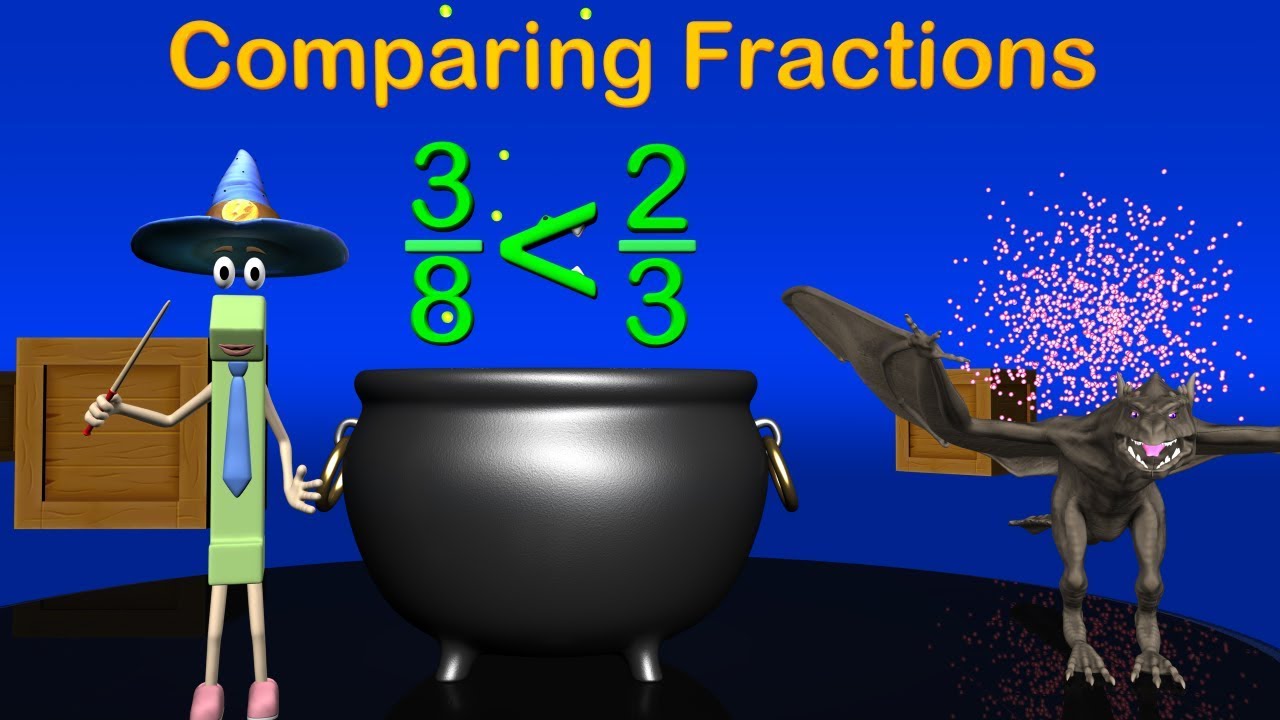 Comparing Fractions - 4th Grade Mage Math