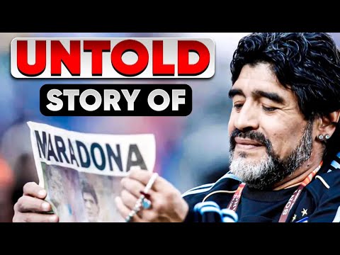 THE STORY OF A WORLD FAMOUS FOOTBALLER, DIEGO MARADONA!