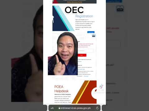 Paano kumuha ng OEC / How to get OEC?