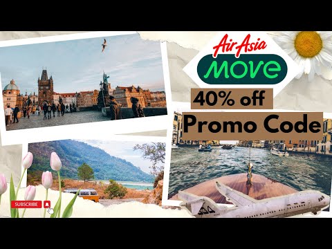 AirAsia Move Promo Code 75% OFF Use in Flight Booking Hotel Booking or Ride