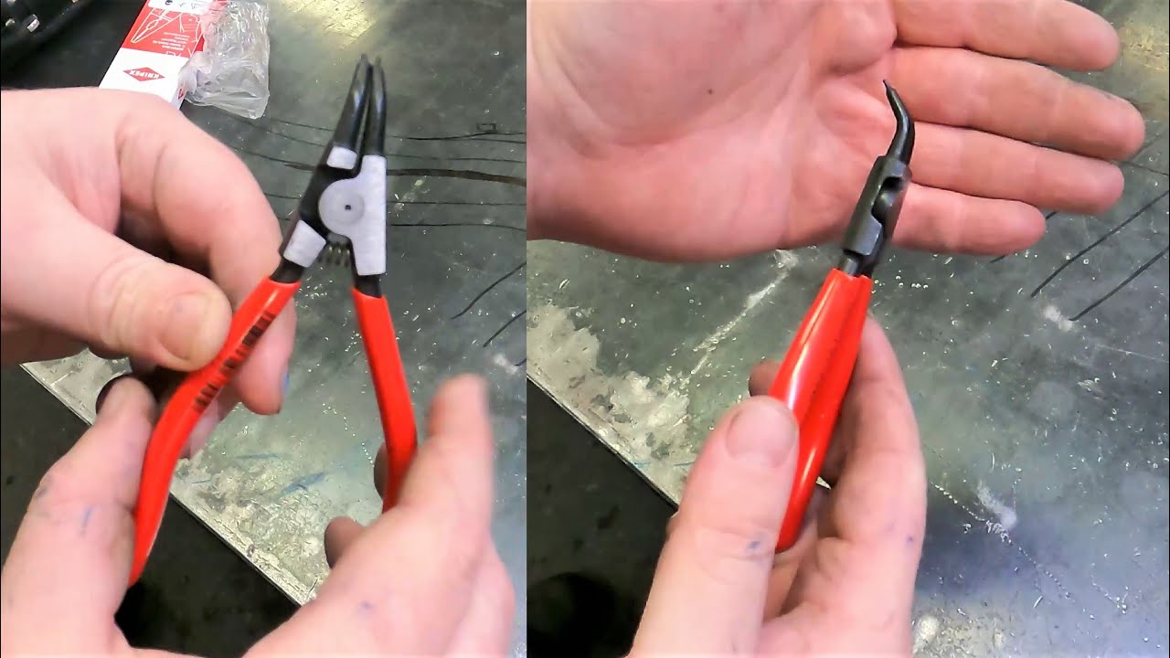 Knipex 45 Degree Snap Ring Pliers