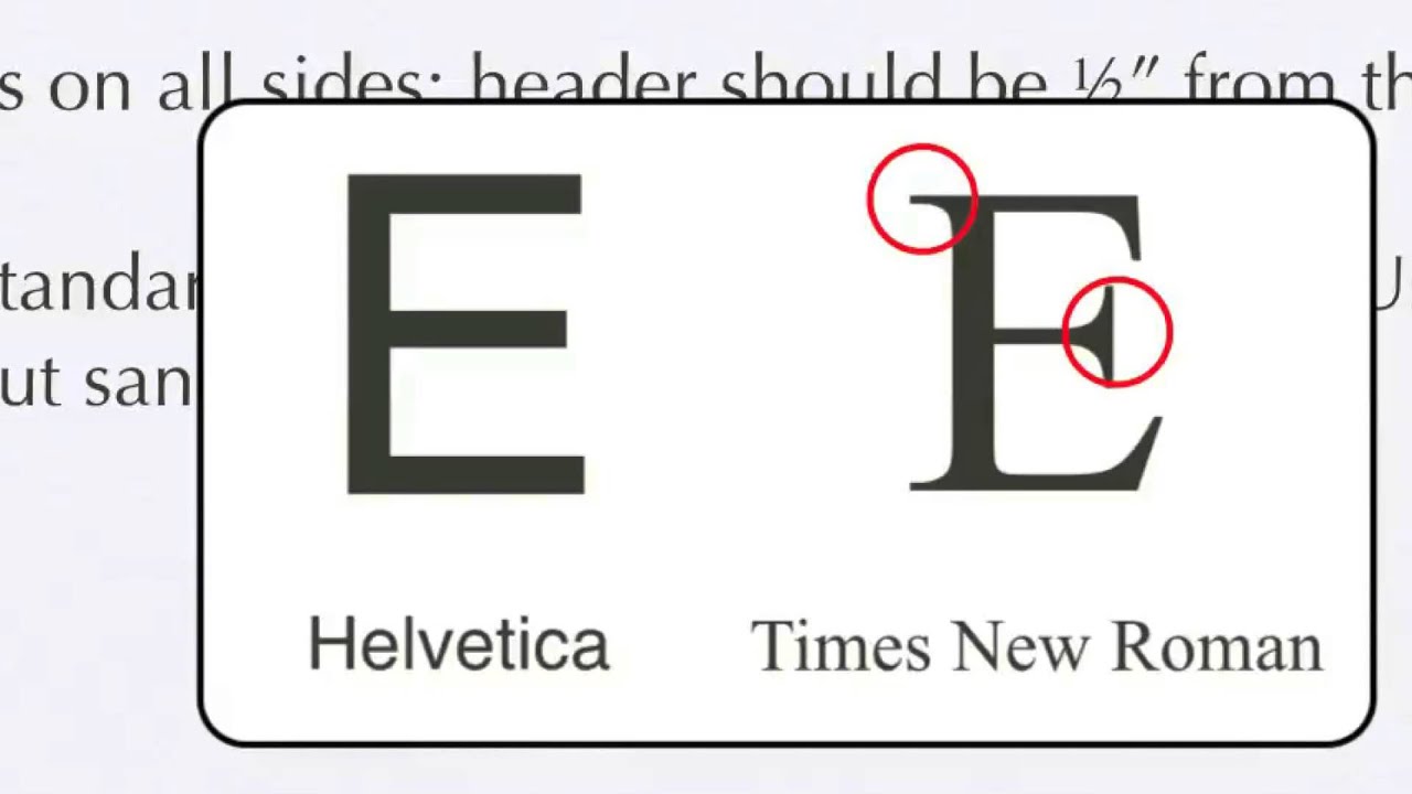 APA Whole Document Formatting