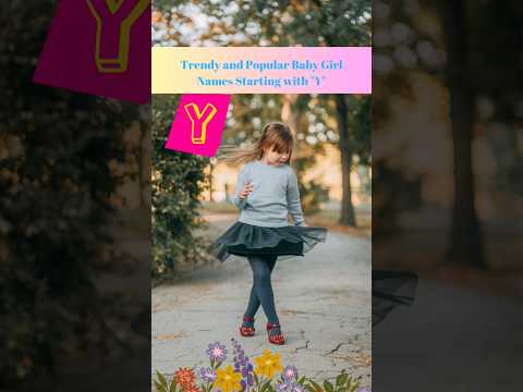 Trendy and Popular Baby Girl Names Starting with "Y" #shorts #babyname #girls #name #hindu #ytshorts