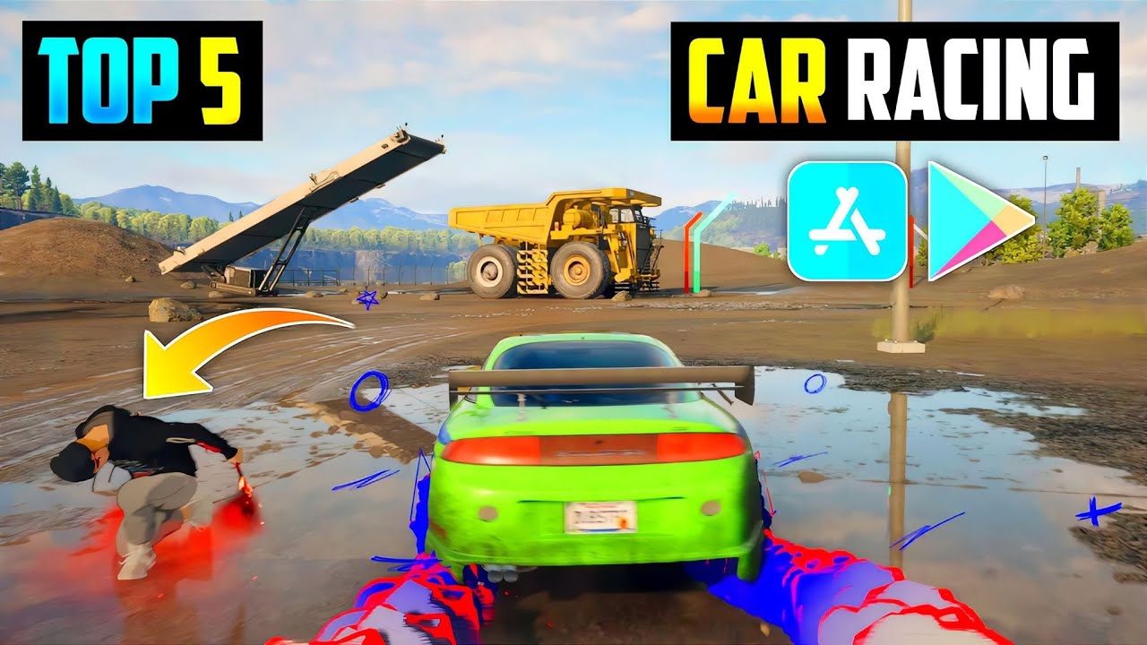 Top 5 Most Realistic CAR RACING Games for Android & iOS 2023 | Best Car Driving games on android