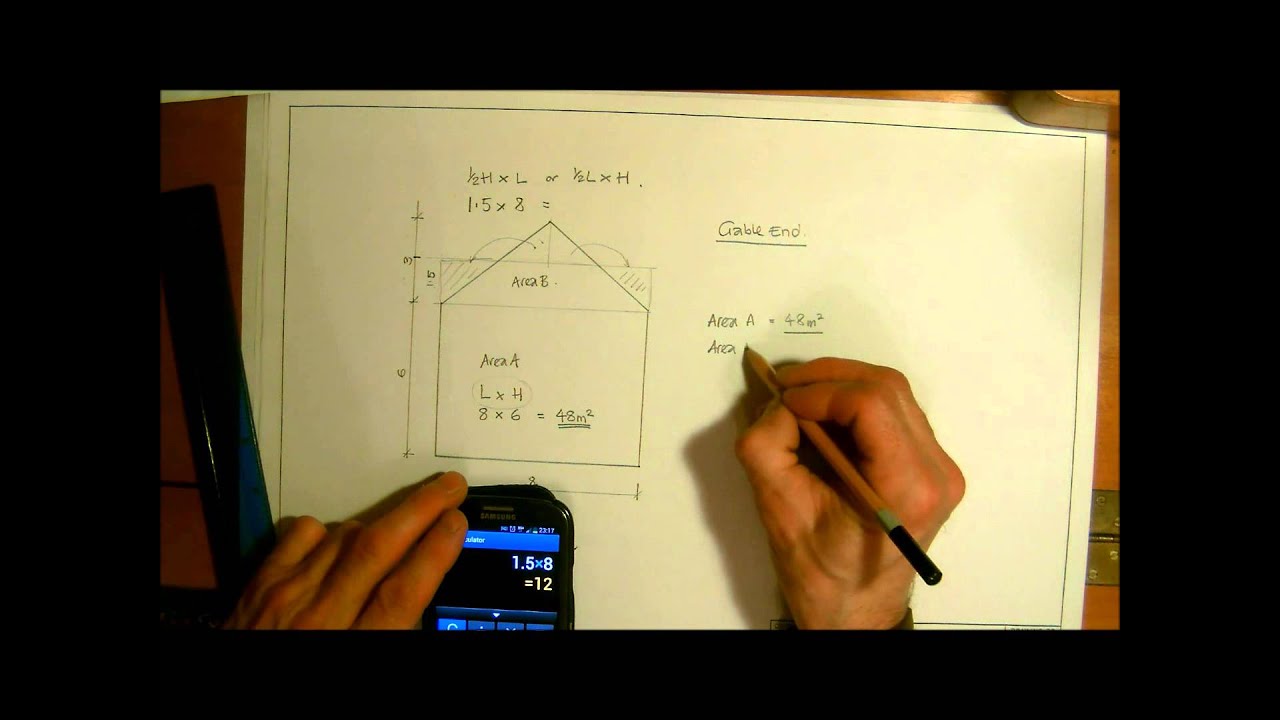 Calculations Lesson 6  Gable area