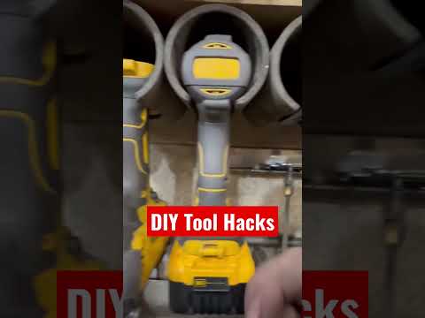DIY Garage / Shop Hacks For Tool Storage! #lifehack #hack #tools