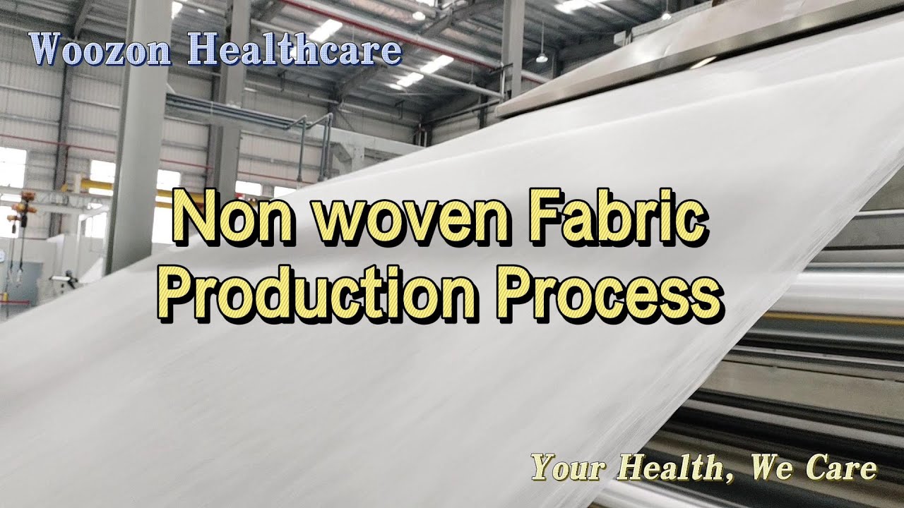 Spunbond Non woven Fabric Production Process - Woozon Healthcare - (PP/SPP/SSPP/SMS/SMMS/SF/TNT)