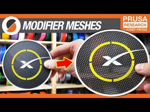 "Modeling" with PrusaSlicer? Modifier meshes tutorial