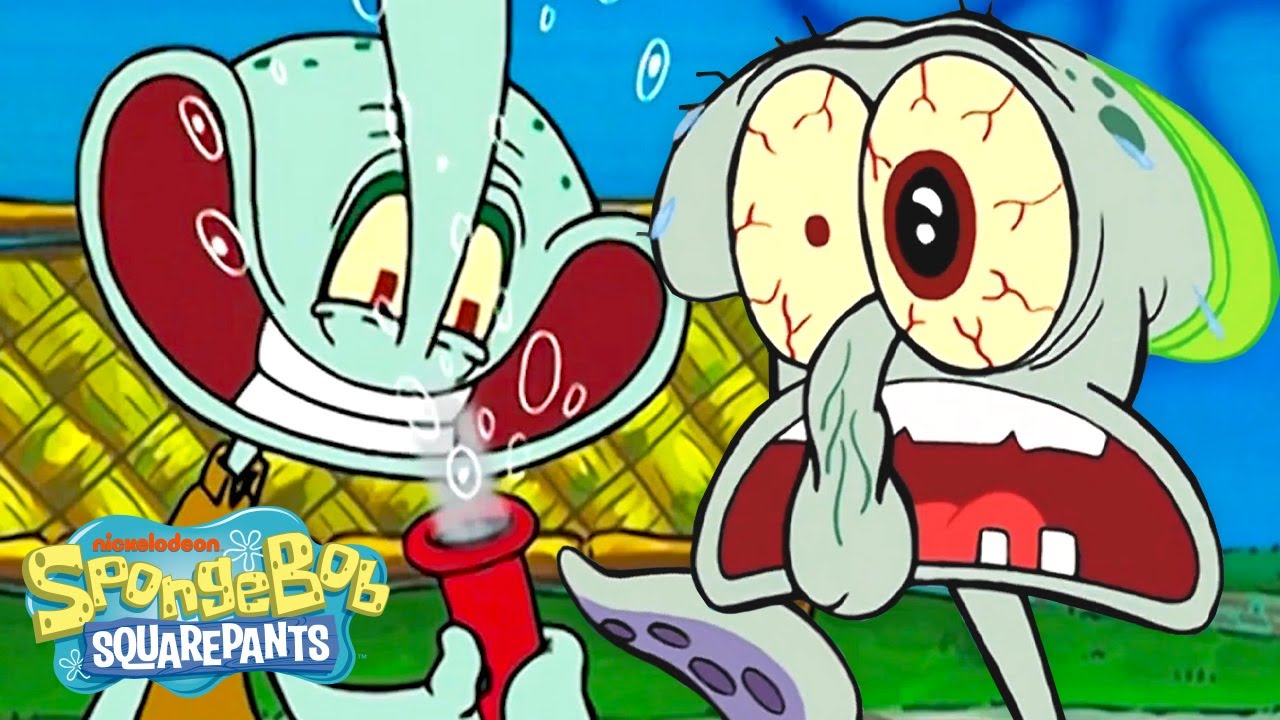 100+ Minutes of Classic Squidward! (Seasons 1-4) | SpongeBob