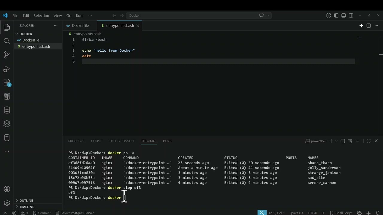 1.3 Docker Container Management | Stop, Remove & Clean Containers (Beginner DevOps Tutorial)