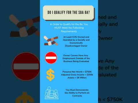 How Do I Qualify For the SBA 8a Certification?