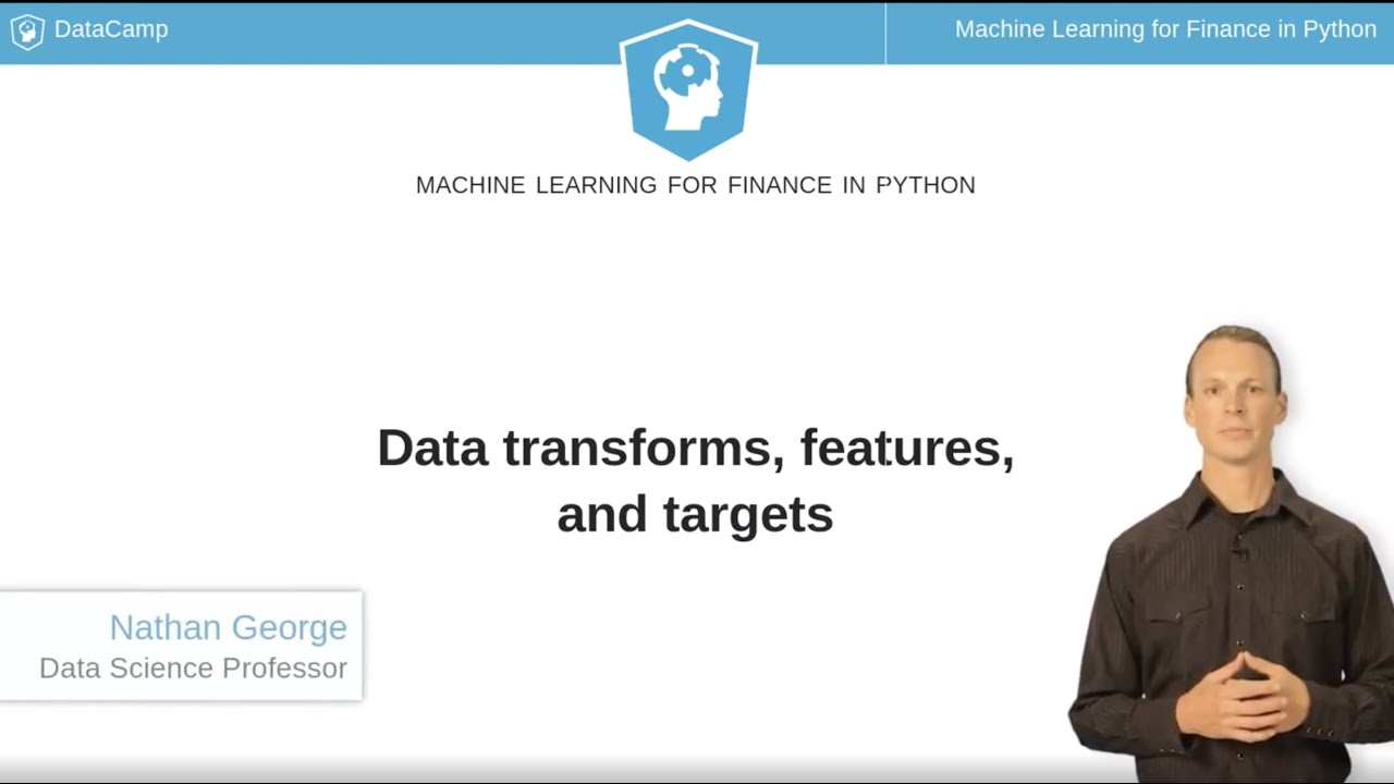 Python Tutorial : Data transforms, features, and targets