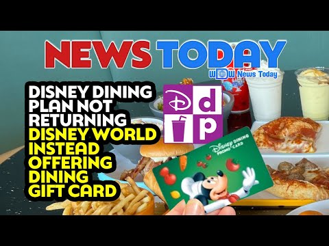 Disney Dining Plan Not Returning, Disney World Instead Offering Dining Gift Card