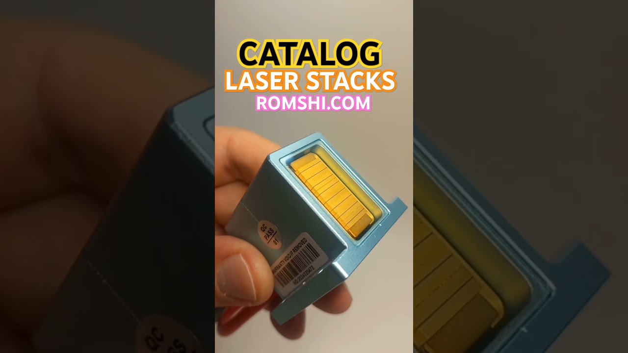 808nm laser tip diode stack catalog   #hairremoval #lasermachine #shorts #short