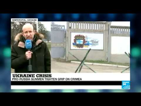 FRANCE 24's Douglas Herbert reports on Russian forces in Crimea