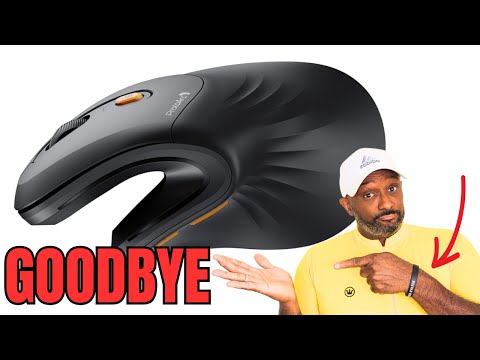 Stop Wrist Pain! ProtoArc Bluetooth Ergonomic Vertical Mouse Review (Rechargeable & Wireless