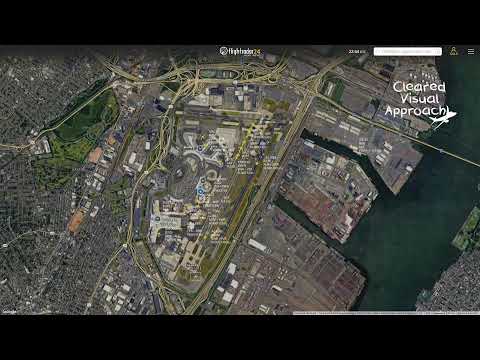 Newark KEWR Flightradar24 Livestream with Tower Live Air Traffic Control 23/06/2025