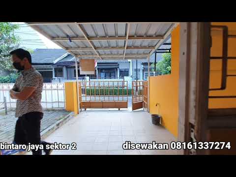 disewakan rumah 3 kamar bintaro jaya sektor 2 | for rent 3 bedroom house at Bintaro jaya sektor 2
