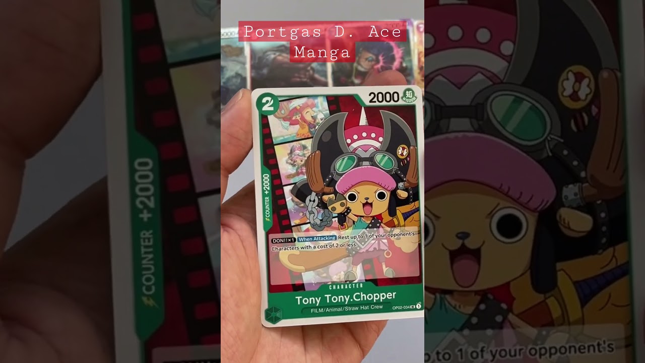 I pulled a 1200$ Manga Ace One Piece Card Game #Onepiece #onepiececardgame #anime #manga #tcg