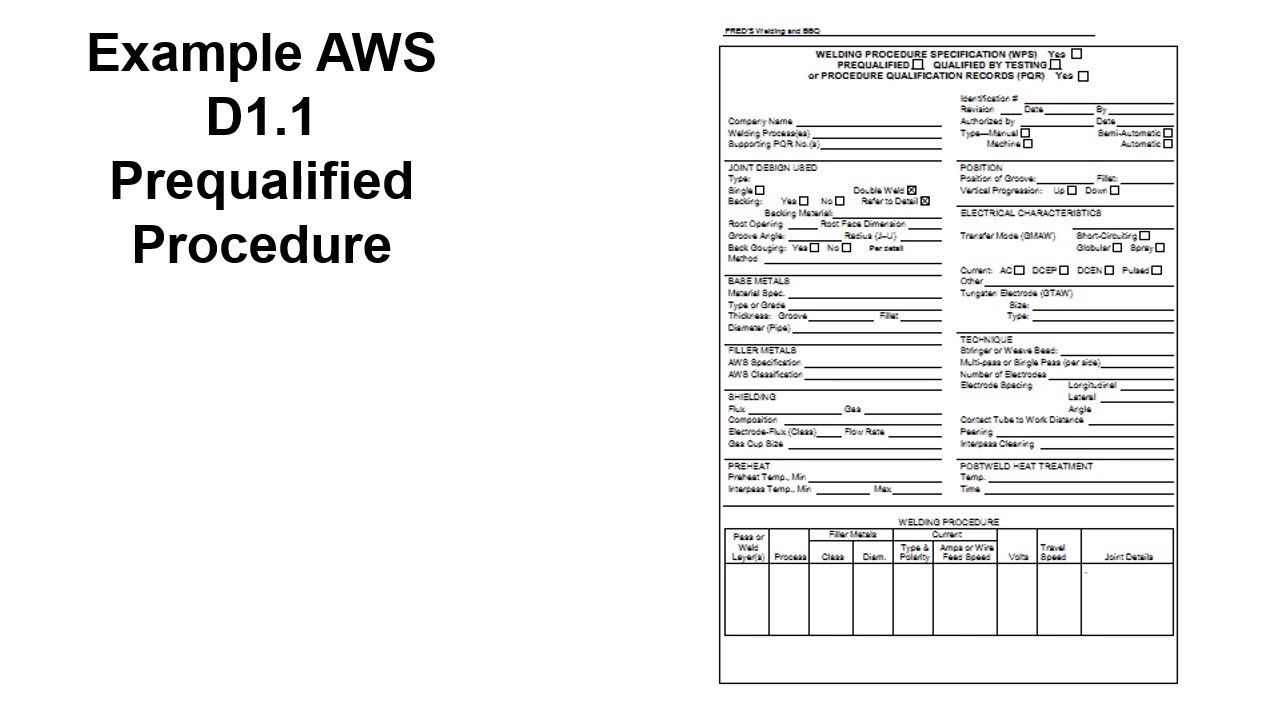 How to Read a WPS (Welding Procedure Specification) | CWI Course Module 5