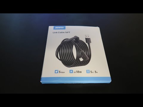 (Sponsored) BENFEI Link Cable 16 FT USB 3.0 to USB C Cable - Box Opening
