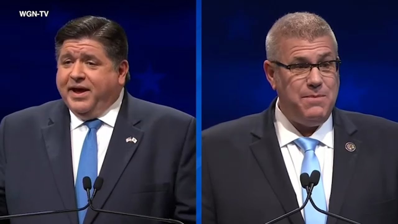 Where does the Illinois governors race between JB Pritzker and Darren Bailey stand?