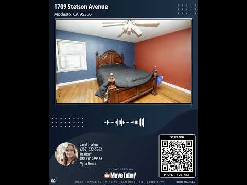 1709 Stetson Avenue, Modesto, CA 95350 | 3 Bedroom Home For Sale