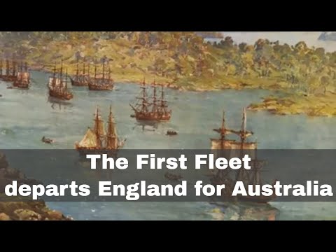The First Fleet Departs Fo…: English ESL video lessons