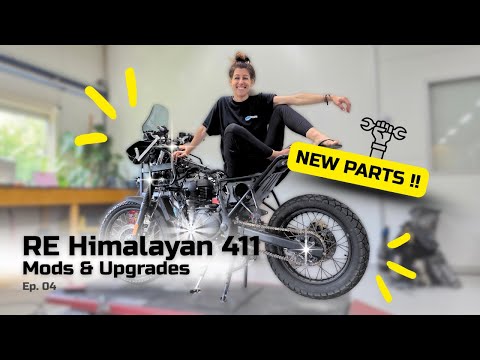 Royal Enfield Himalayan 411 Mods | Ep. 4 – New PARTS arrived!