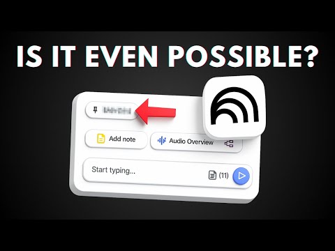 How to "Save" NotebookLM Chat So It Won't Disappear After Refresh
