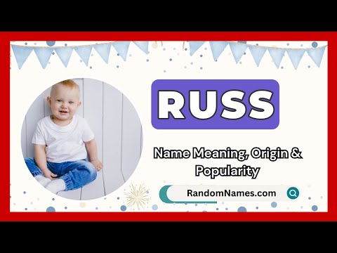 Russ - Baby Boy Name Meaning, Origin & Popularity - RandomNames.com