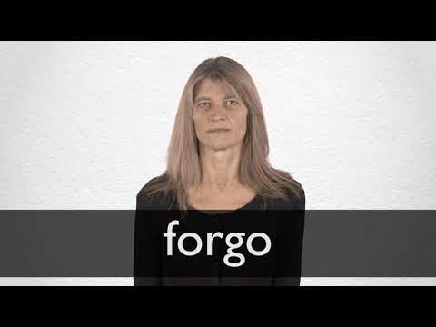 FORGO definition in American English | Collins English Dictionary