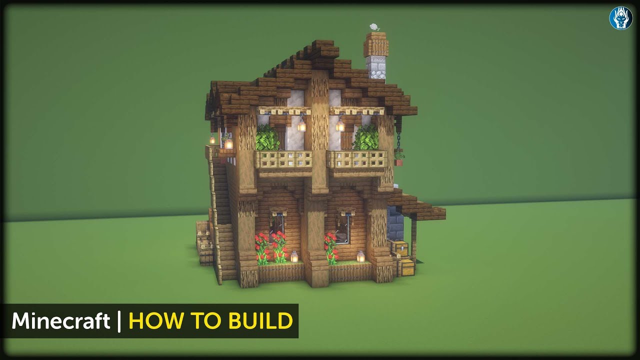 Minecraft How to Build a Fletcher's Workshop Tutorial - Minecraft Builders