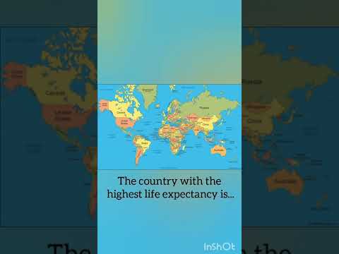 The country with the highest life expectancy
