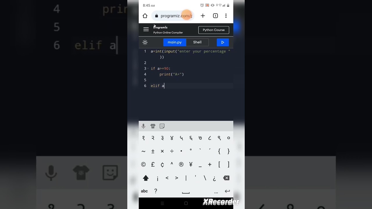 Calculate GPA in#python #coding #pythonbeginner #code #pythontricks #pythoncourse #pythontutorial