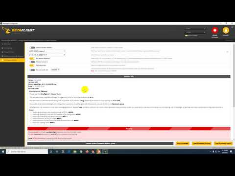 How to download firmware? (.hex file) for Flight Controller using Betaflight Configurator