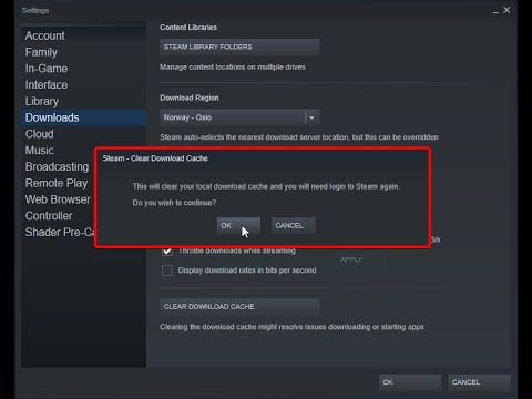 Steam Community :: Video :: How to clear Steam download cache