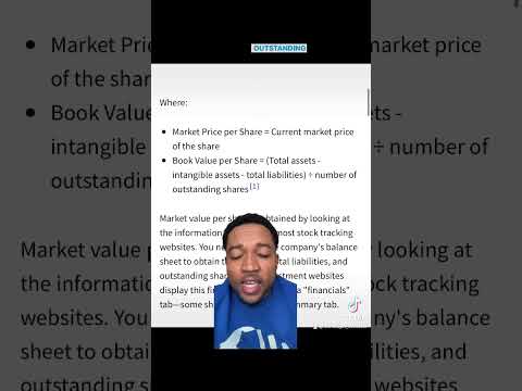 P/B Ratio Explained. How to Find Undervalued Stocks ⁉️???? #investing #crypto #stockmarket #inflation