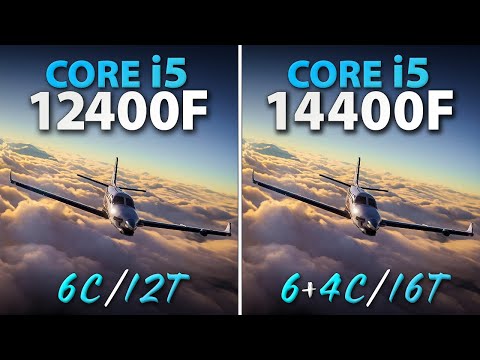 Intel i5-14400F vs i5-12400F // Test in 10 Games