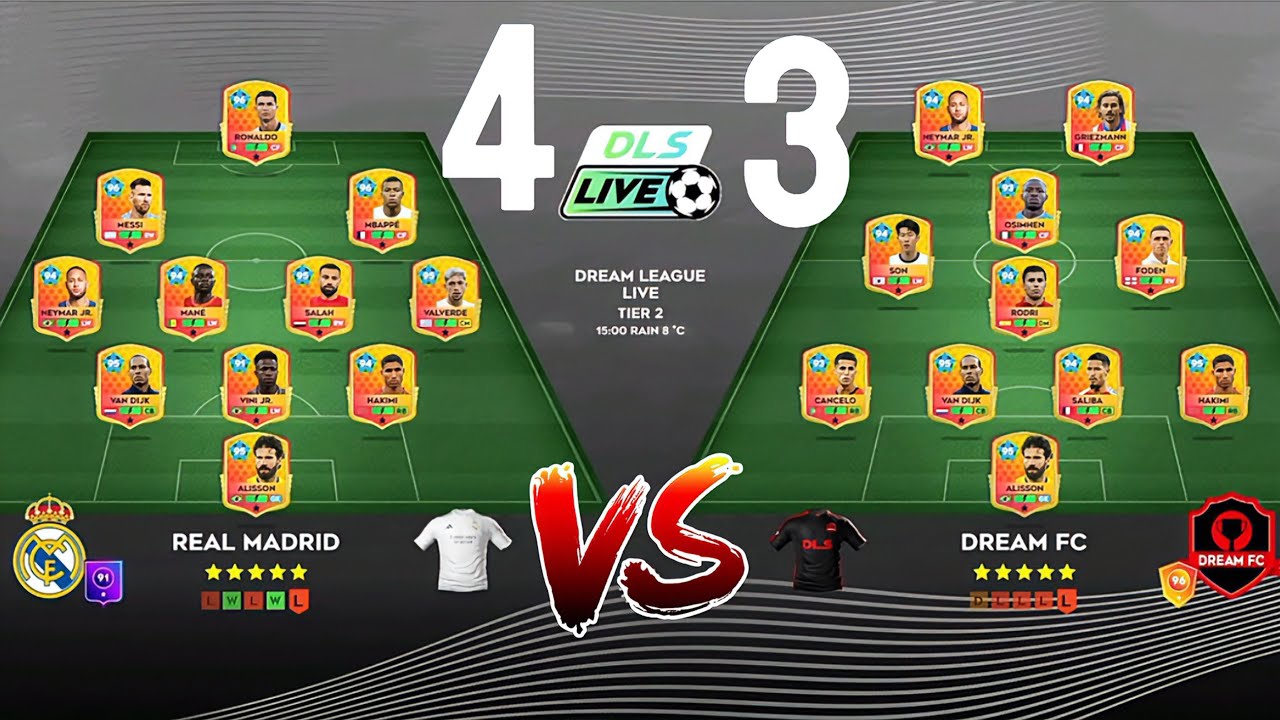 Dls 25 | Dream Soccer Live Football Gameplays 🔥