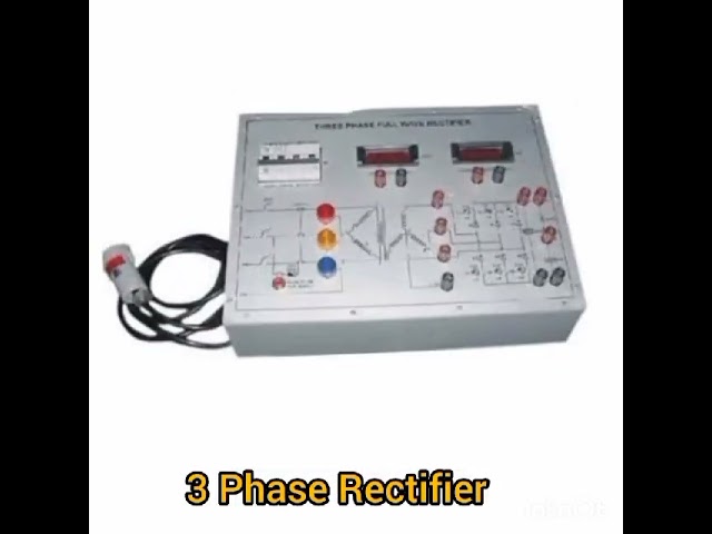 Power Electronics Lab Trainers - DV-DT Limitation of SCR Trainer Kit ...