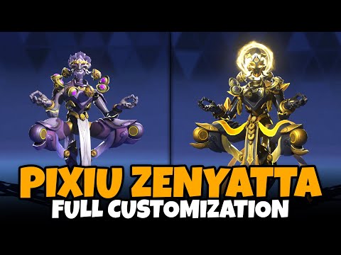 Steam Community :: Video :: PIXIU ZENYATTA MYTHIC SKIN - Overwatch 2 ...