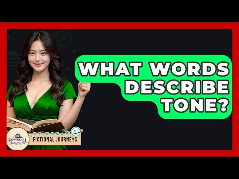 What Words Describe Tone? - Fictional Journeys