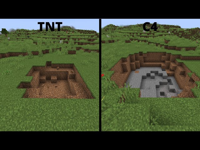 C4 Explosives (Pre-1.20.5) Minecraft Data Pack